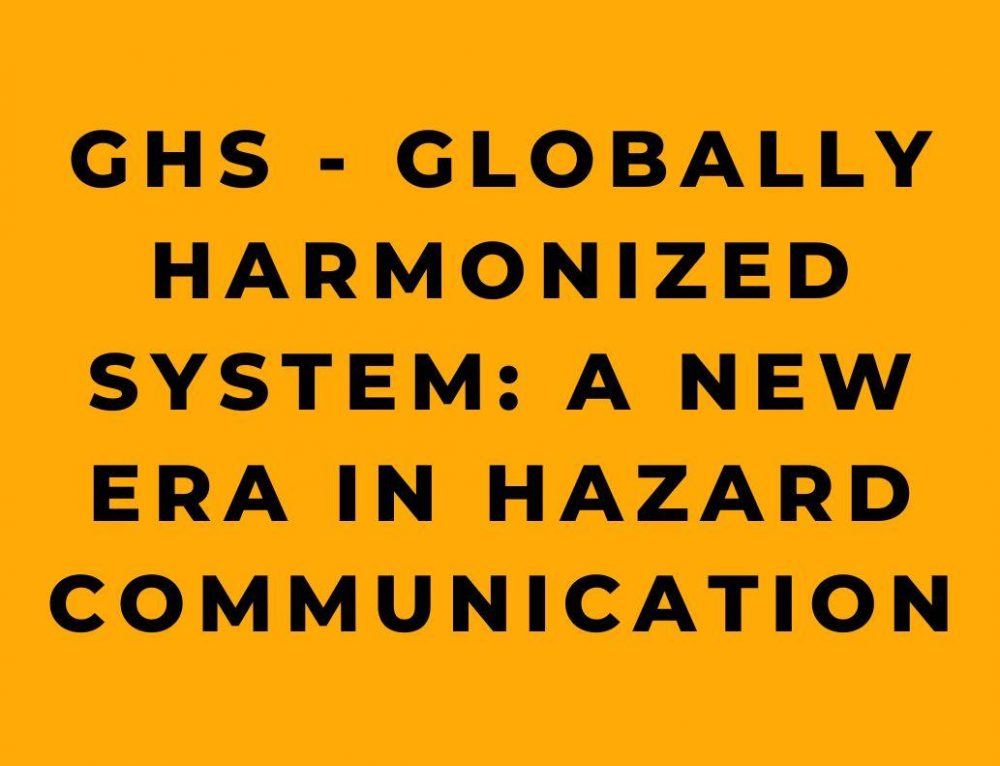 HAZCOM - Hazardous Communications in the Workplace